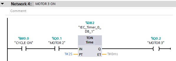 Sequential Motor Control PLC Program | Engineering Arena
